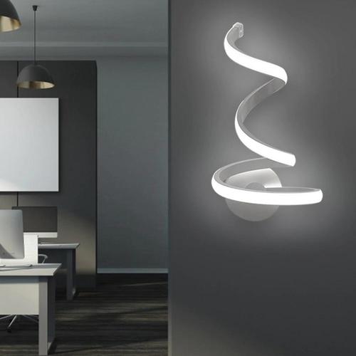 18W LED Wall Lamp Special-shaped Personality Wave Led Wall Lamp Dimming ...