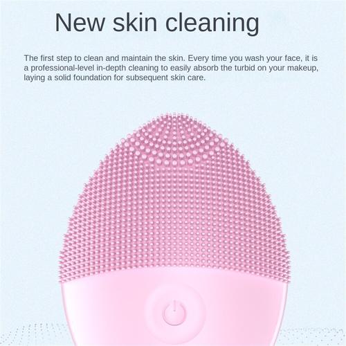 Silicone Cleanser, Intelligent High-frequency Ultrasonic Portable ...