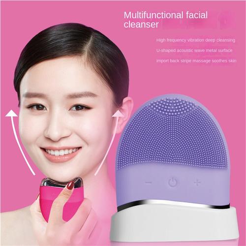 Silicone Cleanser, Ultrasonic Portable High-frequency Intelligent ...
