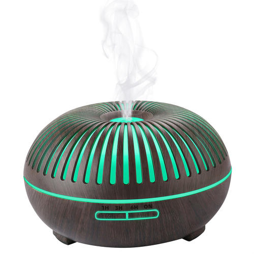 Plastic Humidifier, Portable Hollow Water Hydrating Wood Grain Mini ...