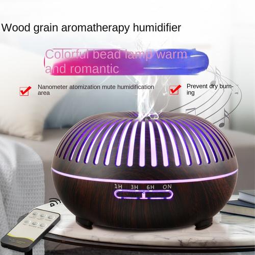 Plastic Humidifier, Portable Hollow Water Hydrating Wood Grain Mini ...